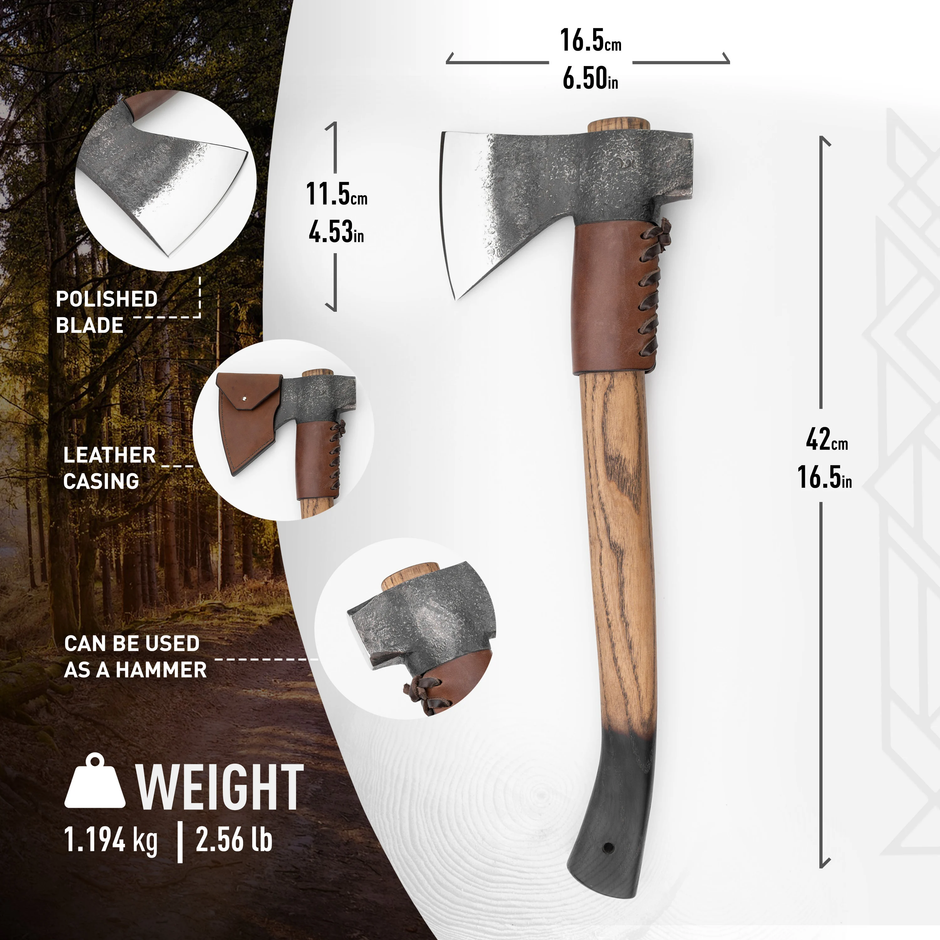 Handmade bushcraft axes 🪓 Buy custom forest hatchet ᐉ Fadir Tools