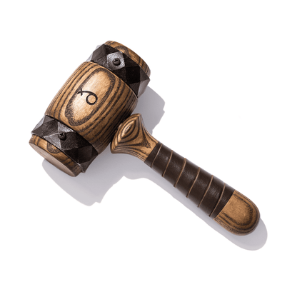 Small-Sized Wooden Mallet with Rings – Fadir Tools